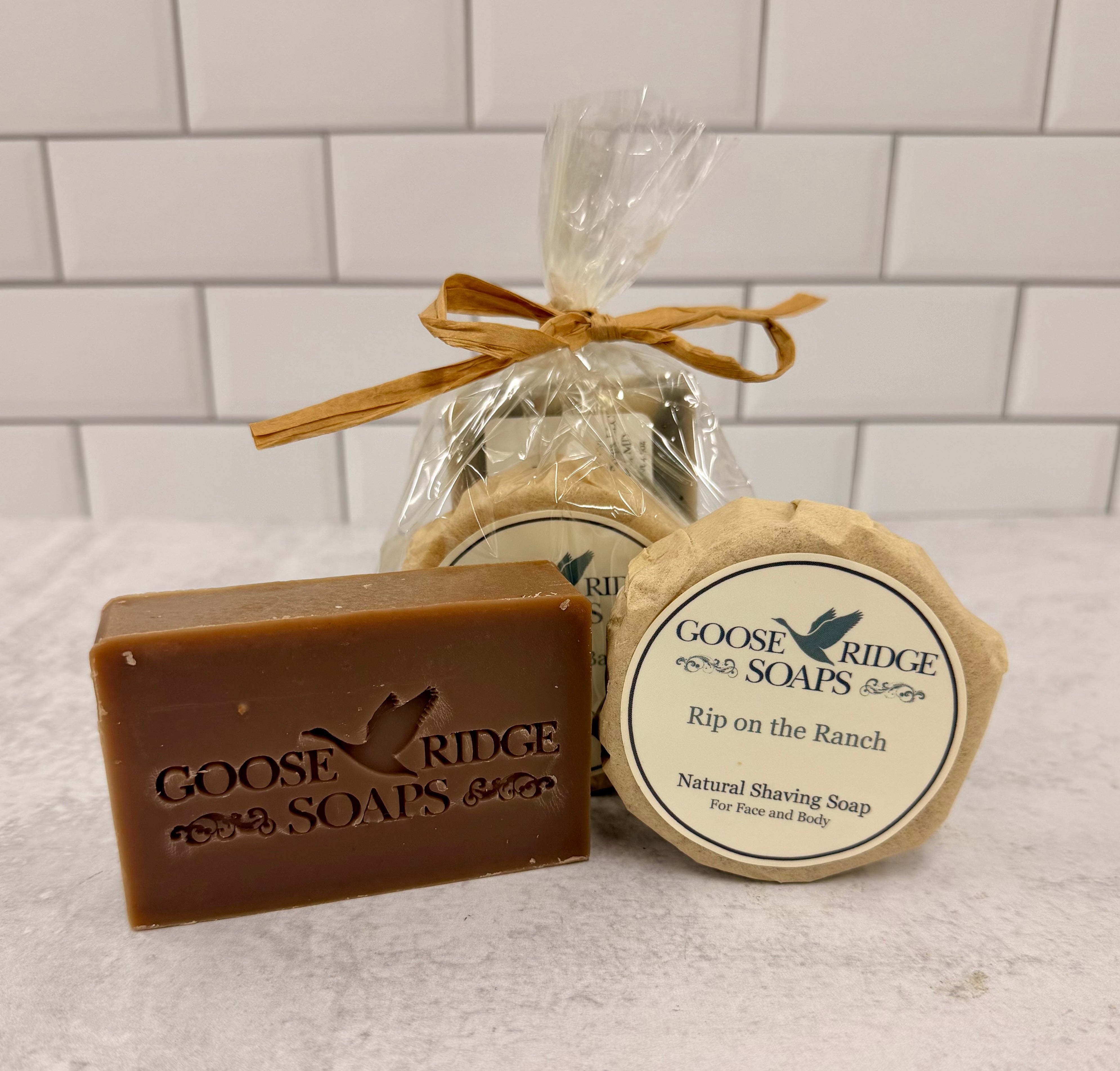 Soap and Shave Gift Set - Rip on the Ranch – Goose Ridge Soaps, LLC