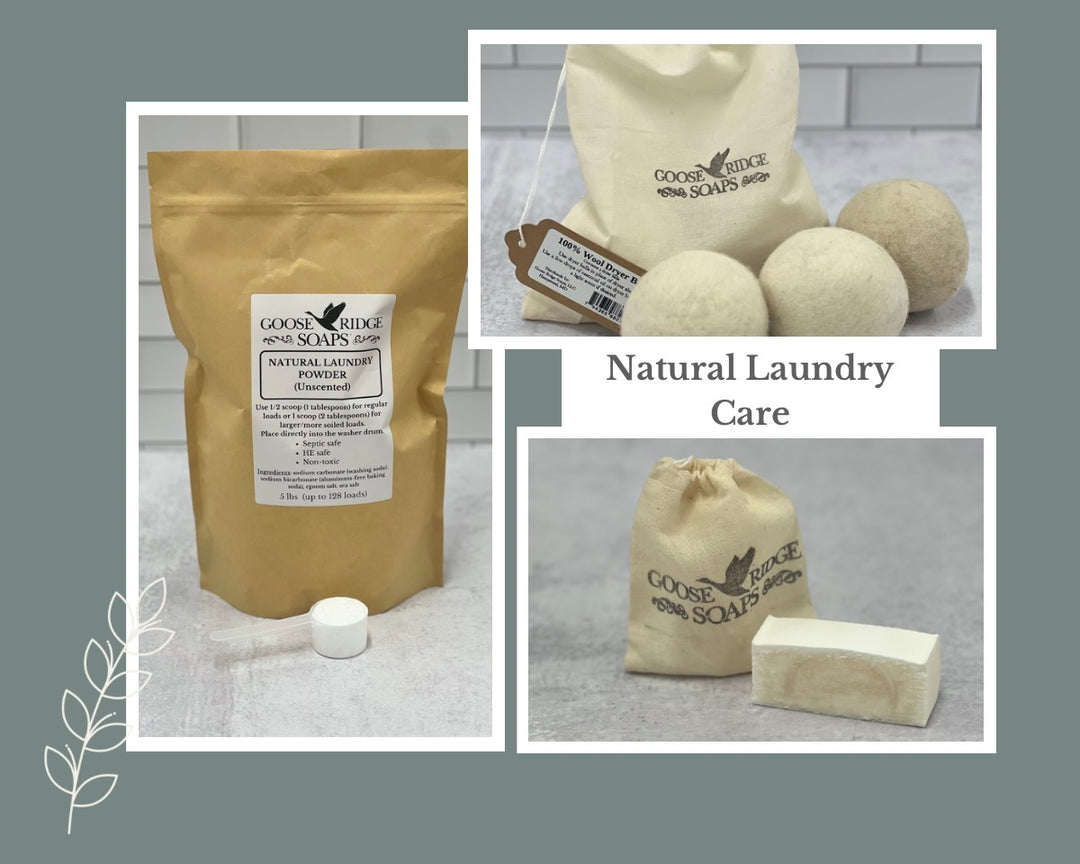 Natural Laundry Care Bundle – Goose Ridge Soaps, LLC